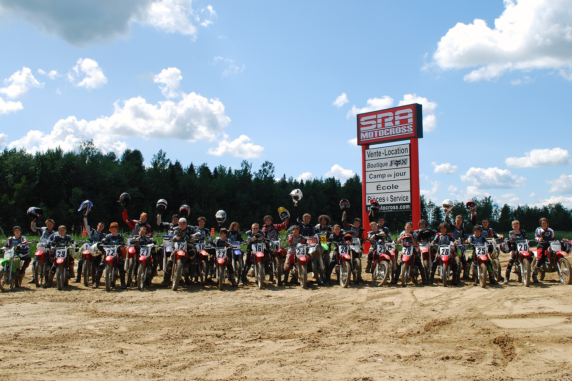 SRA Motocross - Cours